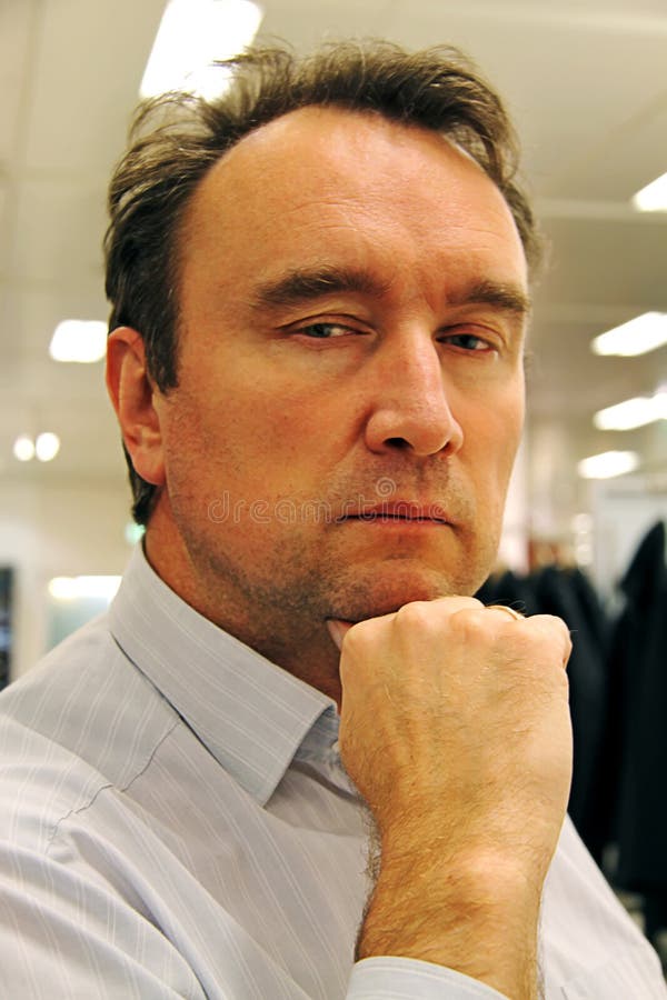 Portrait of the man stock image. Image of face, serious - 11108705