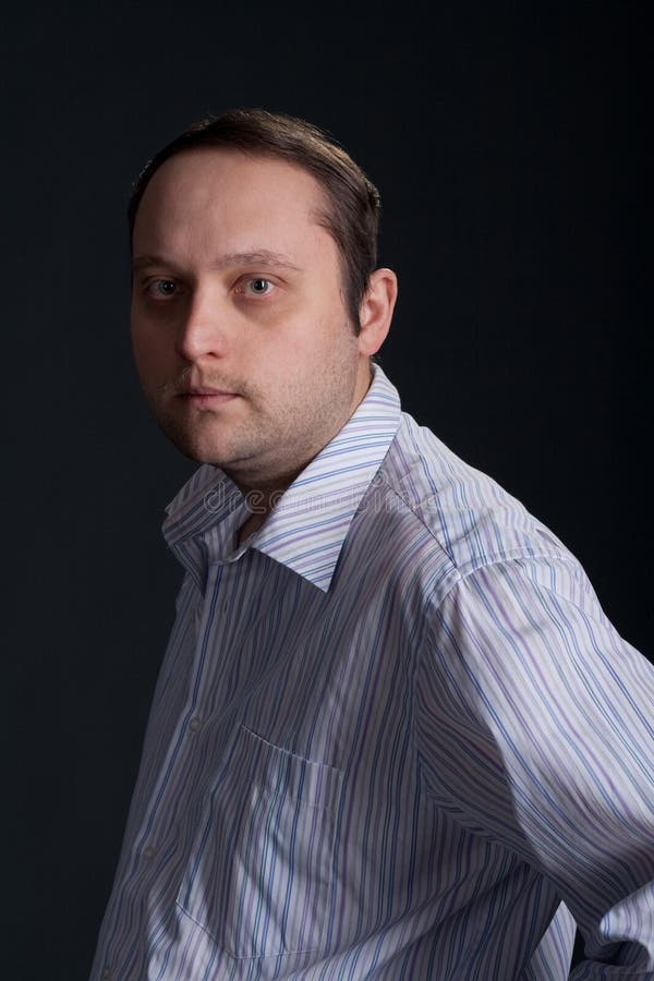 Portrait of man stock image. Image of gorgeous, model - 12605205