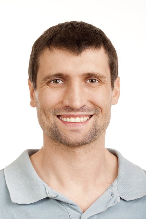 Portrait of a man stock image. Image of cheerful, studio - 22621647