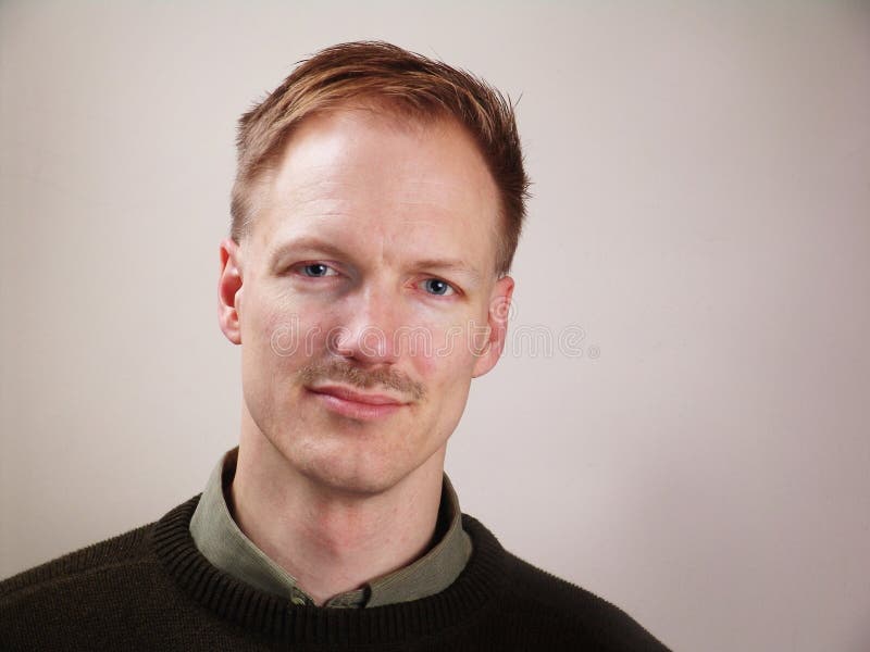 Portrait of a Man stock photo. Image of relaxed, male - 7774302