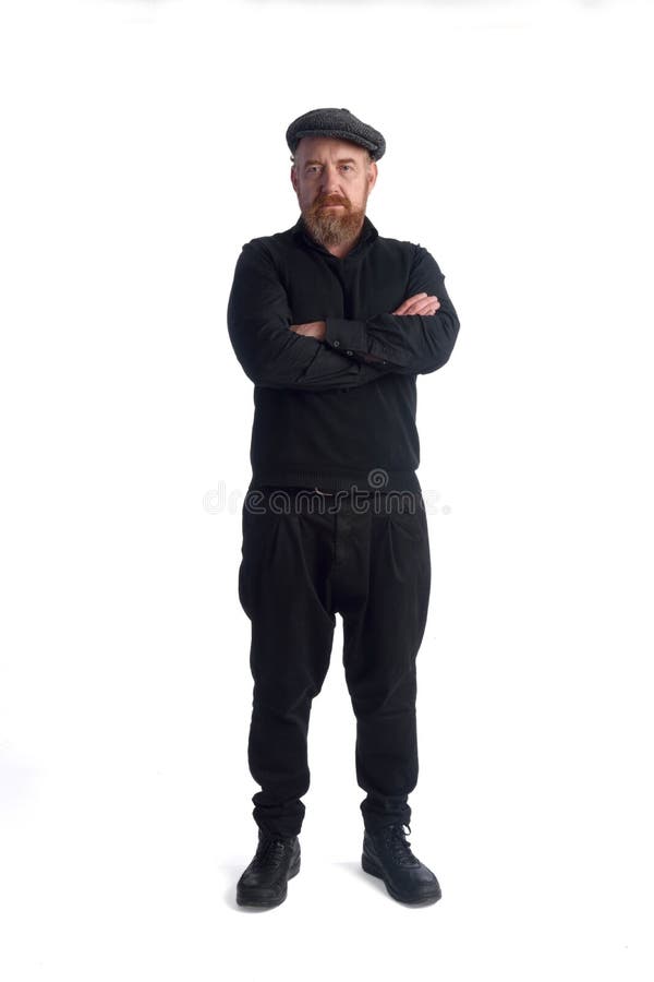 Portrait of a Man Full Body Stock Photo - Image of expressive, modern ...