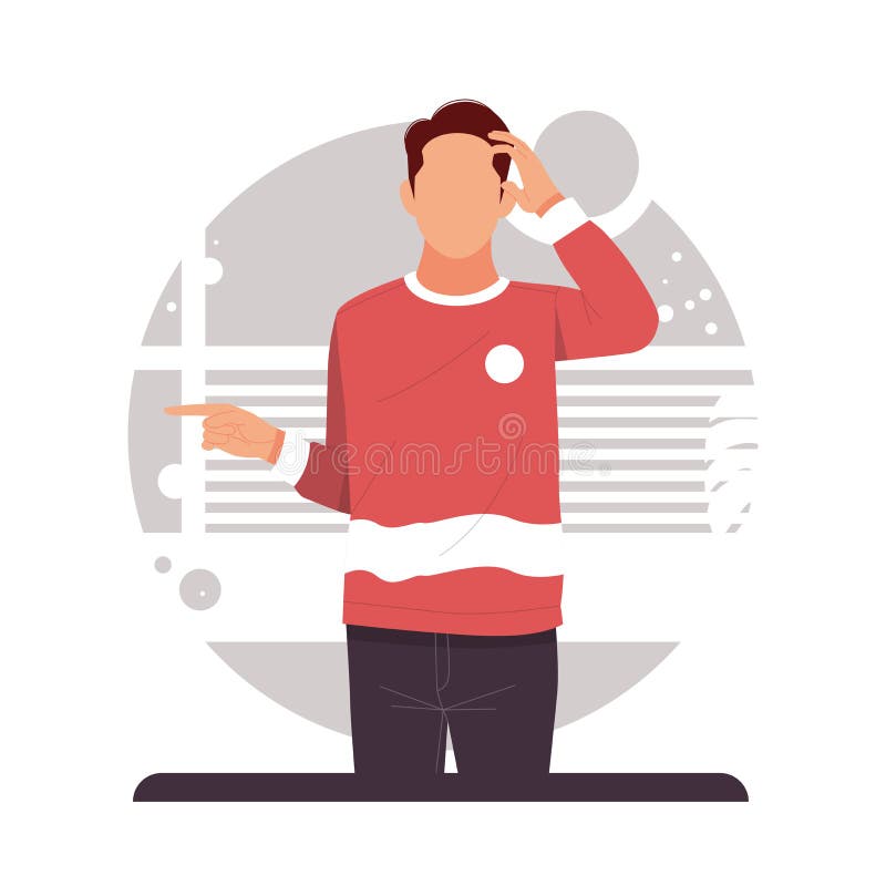 Man Looking Left Stock Illustrations – 186 Man Looking Left Stock ...