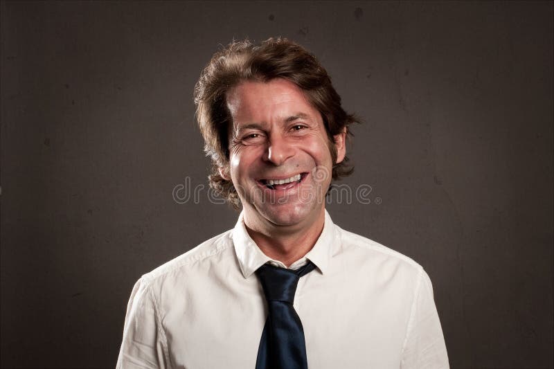 Man with happy expression stock photo. Image of concept - 107590152