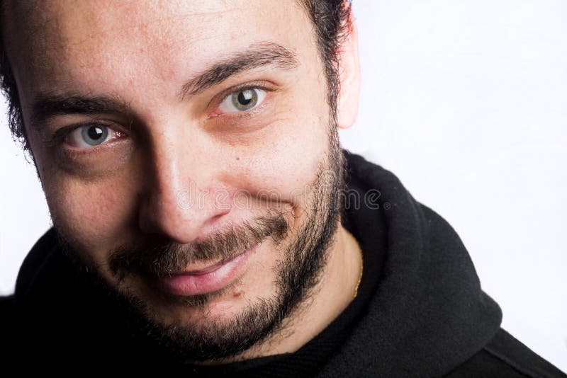 Boy with a Joyful Smile - Italian Man Stock Image - Image of joyous ...