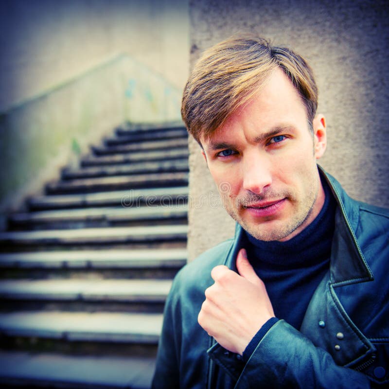 Portrait man stock image. Image of cute, face, human - 50549771