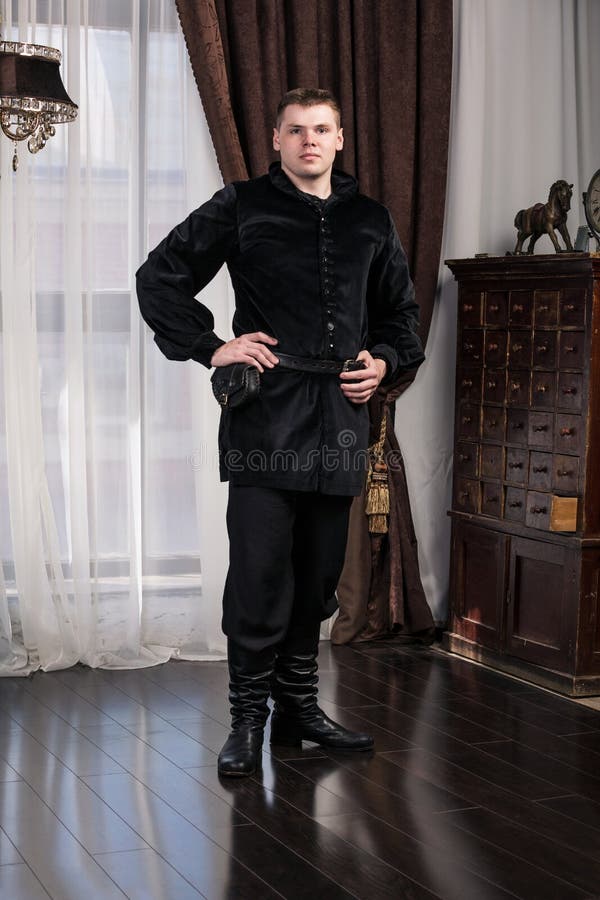 Portrait of a man stock photo. Image of prince, classic - 41045152