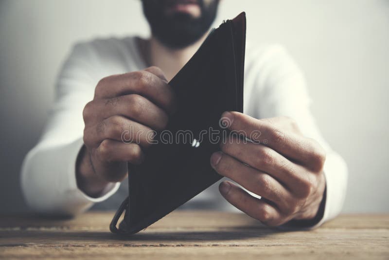 Man showing empty wallet stock photo. Image of finance - 186944230 Man showing empty wallet stock photo. Image of finance - 186944230