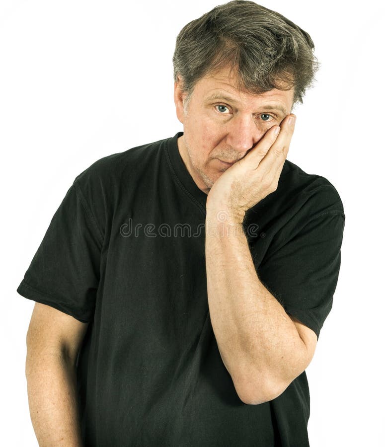 Portrait of man stock photo. Image of problem, male, caucasian - 37937102