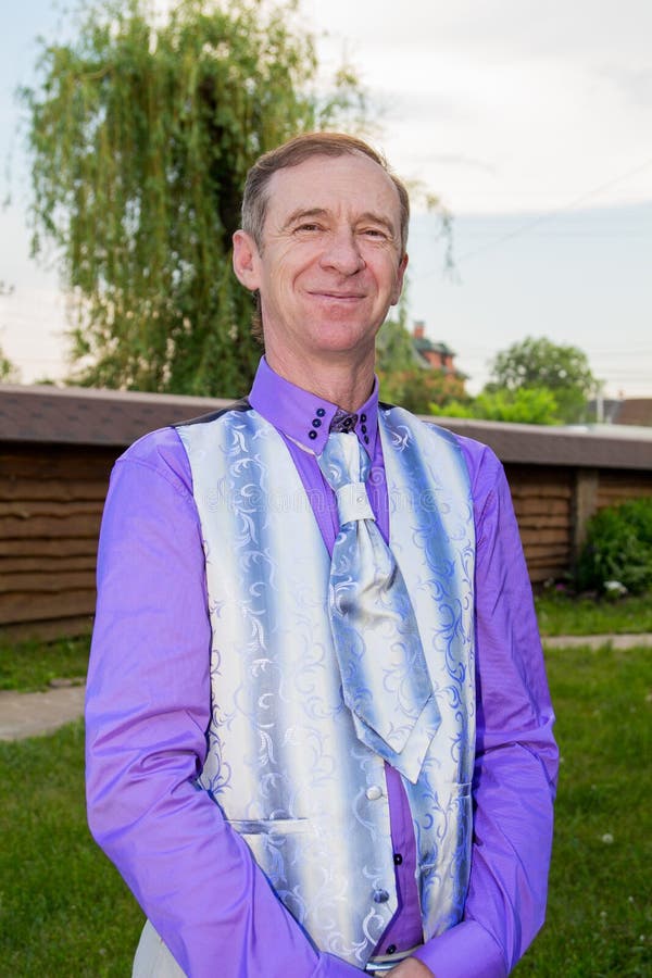 Portrait of Man Standing Outside in Autumn Stock Photo - Image of ...