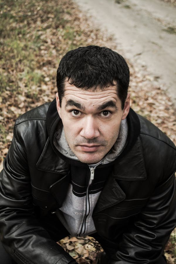 Portrait of a man. stock image. Image of optimistic, good - 54106215