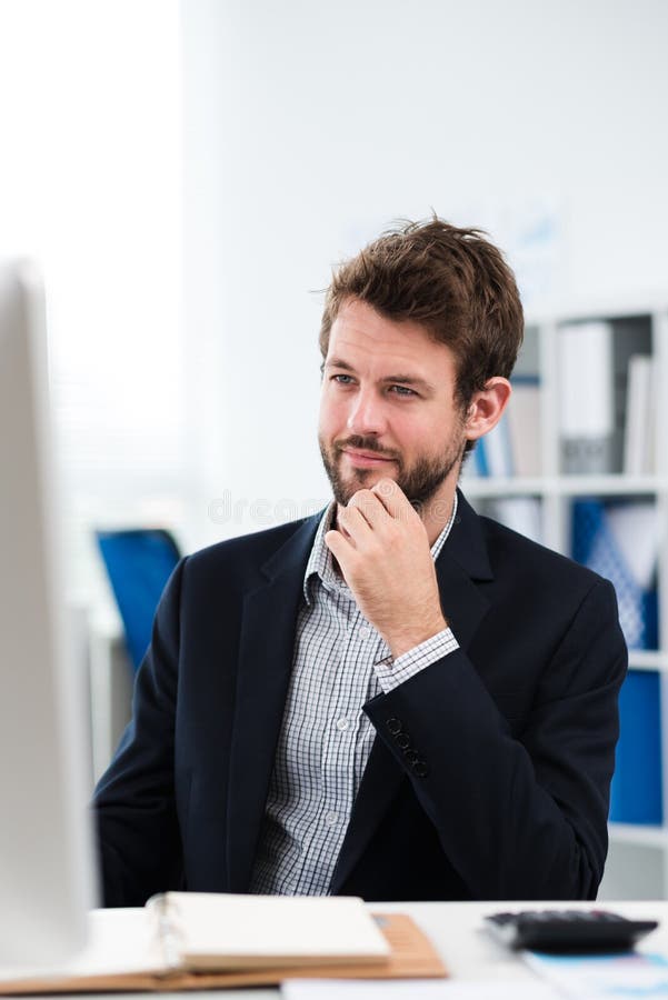 Portrait of manager stock image. Image of portrait, entrepreneur - 54889195