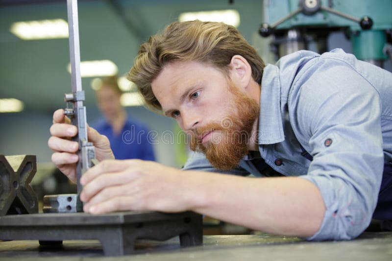 Portrait mechanic at work stock photo. Image of repairman - 281776912