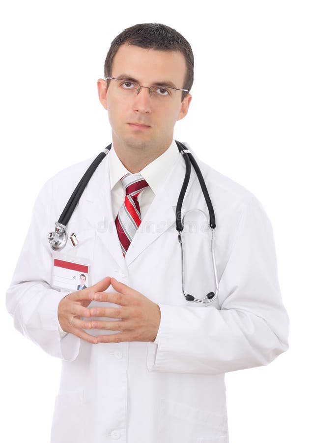 Portrait of medical doctor stock image. Image of diagnostic - 22891089
