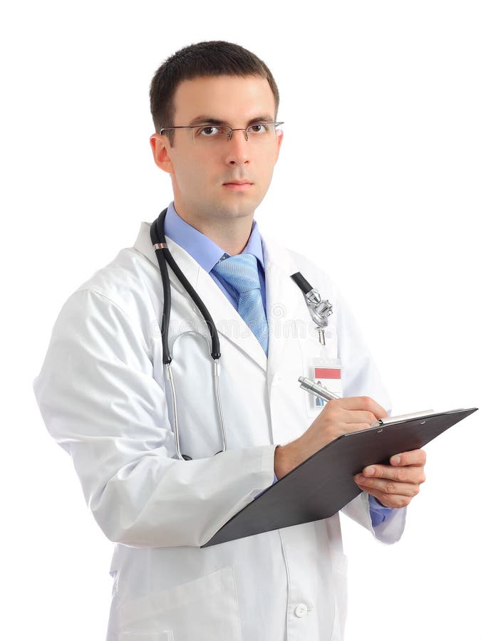 Portrait of Medical Doctor. Stock Image - Image of european, clinician ...