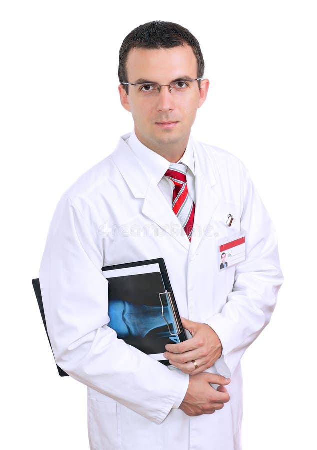 Portrait of medical doctor stock image. Image of cheerful - 22891521