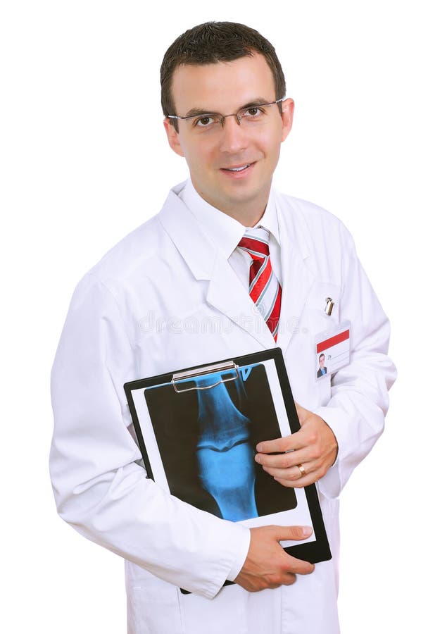 Portrait of medical doctor stock photo. Image of male - 22891814