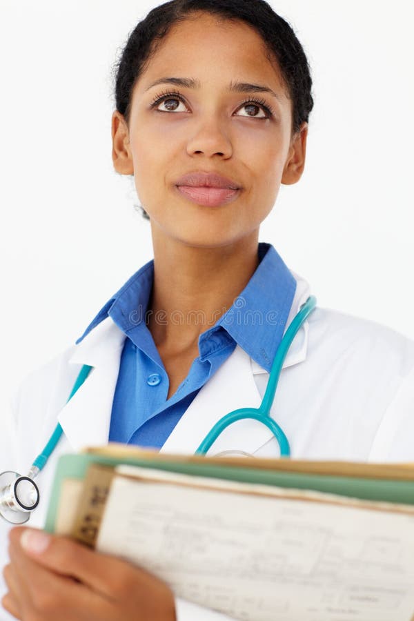 Portrait of Medical Professionals Stock Image - Image of nurse, length ...