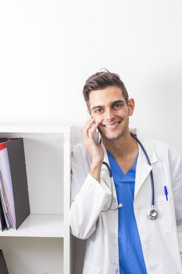 Portrait of Medicine Professional Working Stock Image - Image of health ...