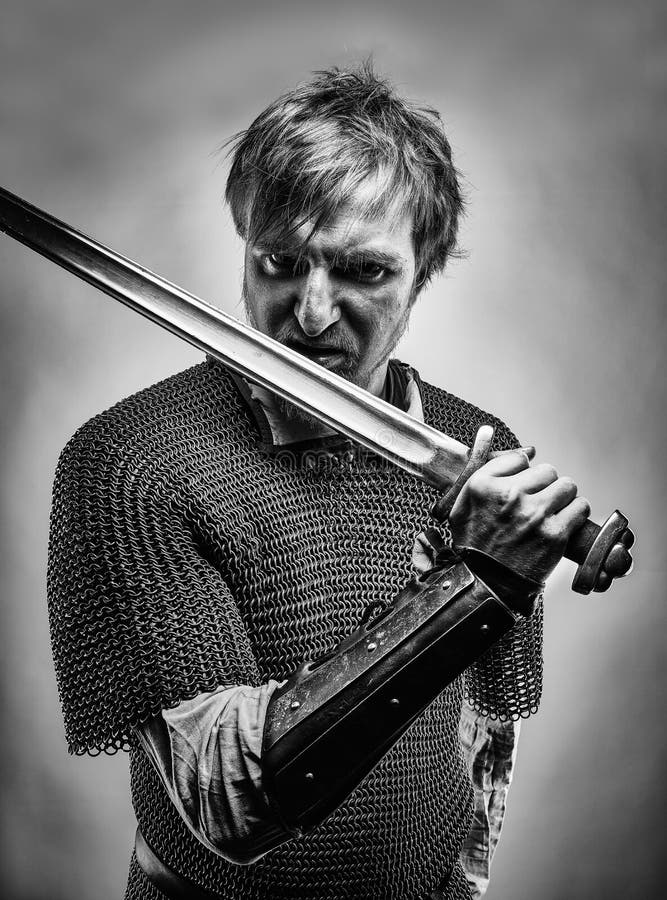 Portrait medieval foto de stock. Imagem de hostil, fantasia - 51253520