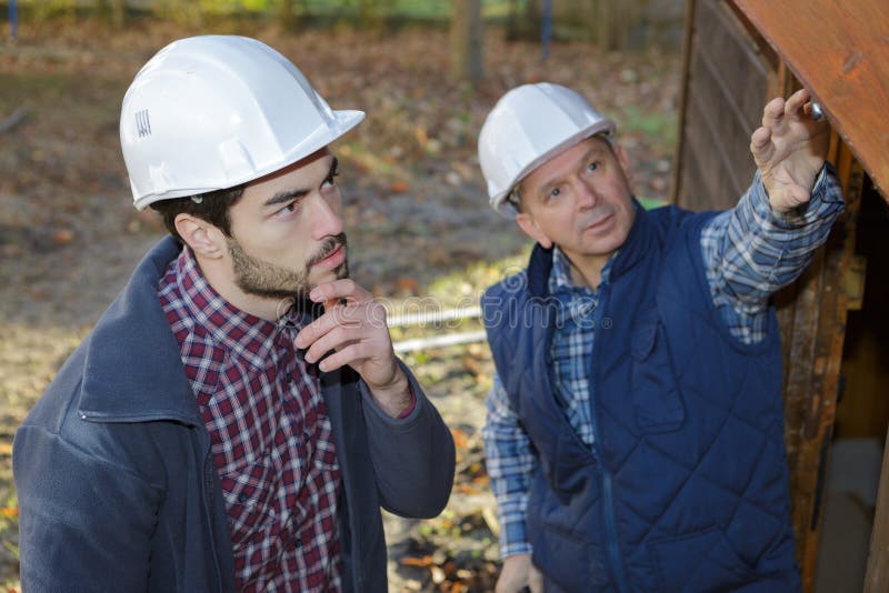 Man Working Outdoors with Branches Stock Photo - Image of sleevless ...