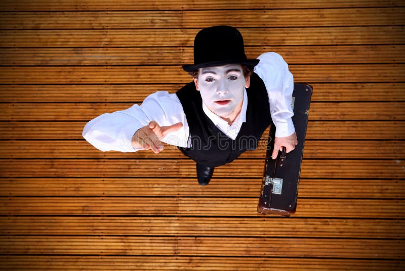 Mime stock photo. Image of 3539, portrait, masquerade - 27574660