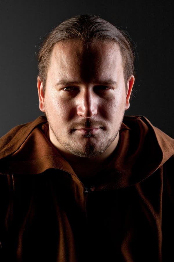 Portrait of monk stock photo. Image of pray, monastery - 19721160