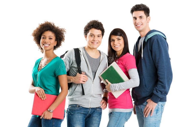 Portrait of Multi Ethnic Students Stock Image - Image of ethnic ...