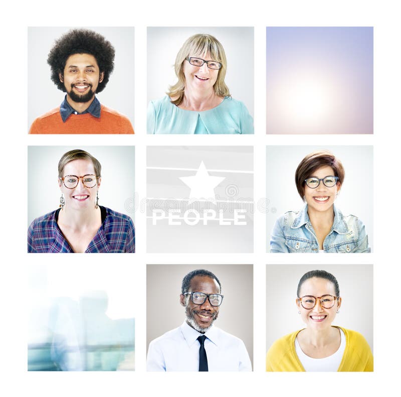Portrait of Multiethnic Diverse Colorful People Stock Photo - Image of ... Portrait of Multiethnic Diverse Colorful People Stock Photo - Image of ...