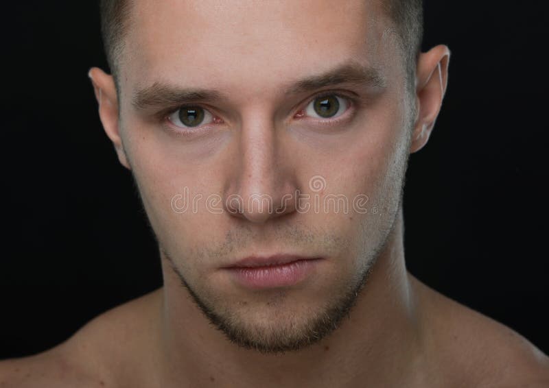 Portrait of bodybuilder stock image. Image of adult - 101393545