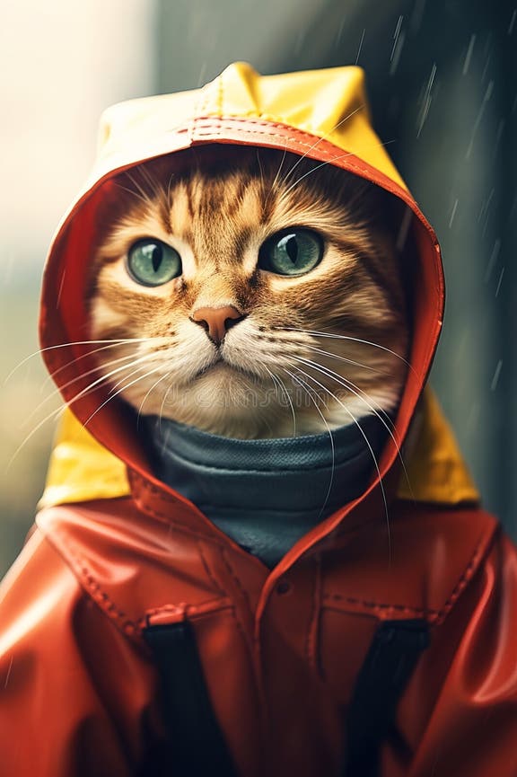 Portrait of nerd cat stock illustration. Illustration of coat - 283018419
