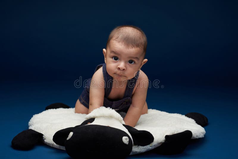 Portrait of nice cute baby stock photo. Image of innocence - 152413822