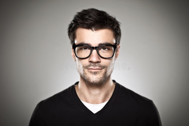 Portrait of a Normal Boy Smiling Stock Photo - Image of male, closeup ...
