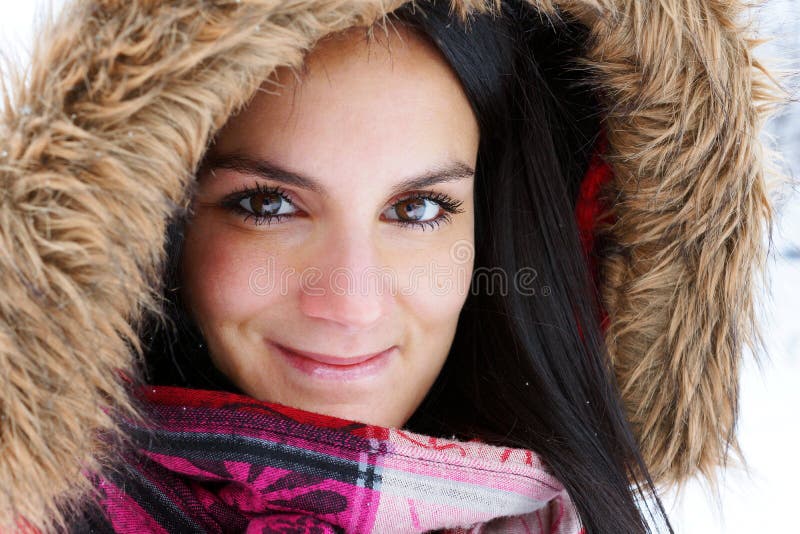 Portrait of Northern Beauty Stock Image - Image of beautiful, emotion ...