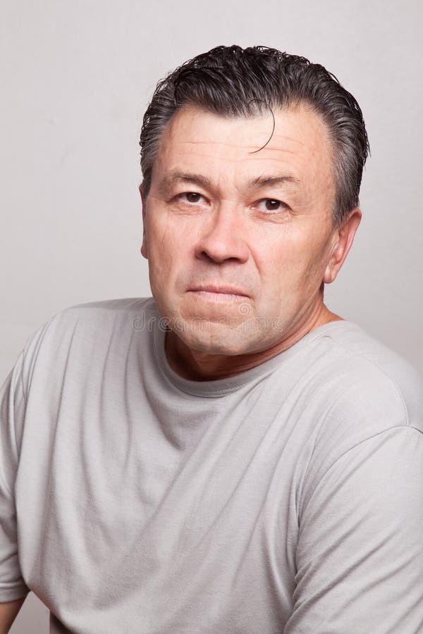 Portrait of old-aged man stock image. Image of looking - 98294221