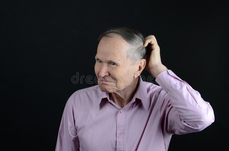 Really? stock photo. Image of older, handsome, grey, pensioneer - 30927950