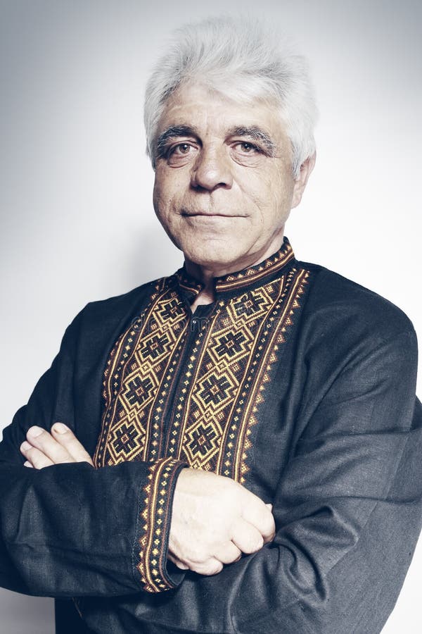 Elderly man stock image. Image of mouth, attractive, elder - 17638105