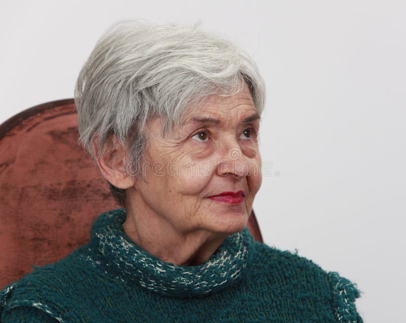 Portrait of an old woman stock image. Image of grandmother - 15767197 Portrait of an old woman stock image. Image of grandmother - 15767197