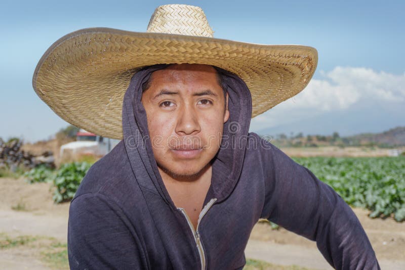 Portrait of Smiled Farm Worker Stock Image - Image of portrait, ethical ...