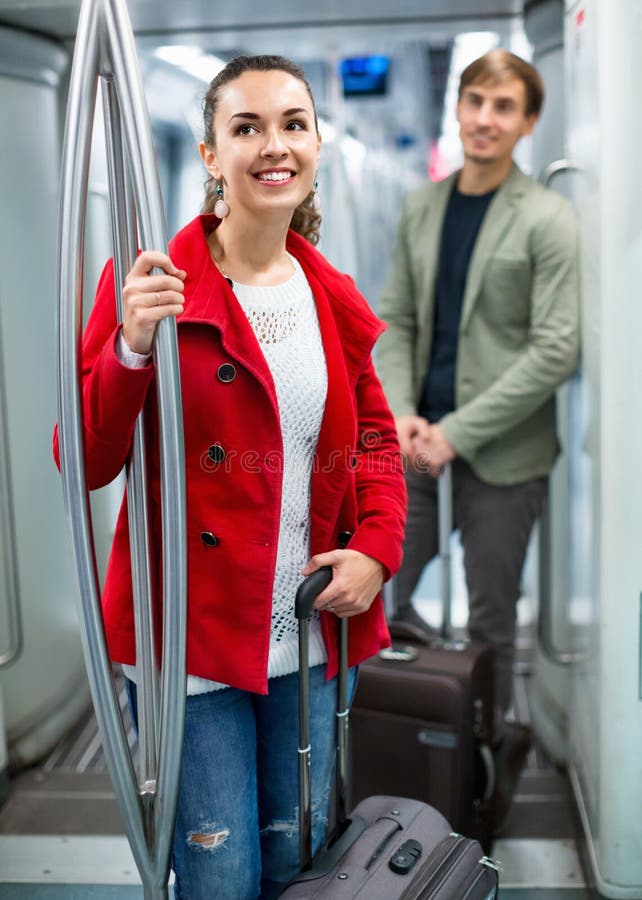 Portrait of People Making Acquaintance Stock Photo - Image of pleased ...