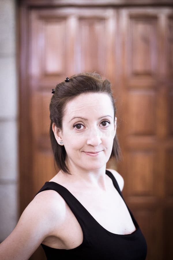 Portrait of 70 Year Old Woman Looking Young Stock Image - Image of ...