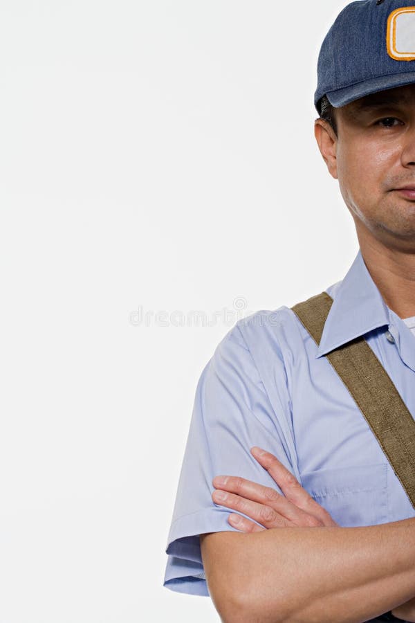 Portrait of a postman stock photo. Image of letter, looking - 62559726