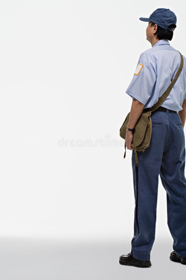 Portrait of a postman stock image. Image of japanese - 62560293