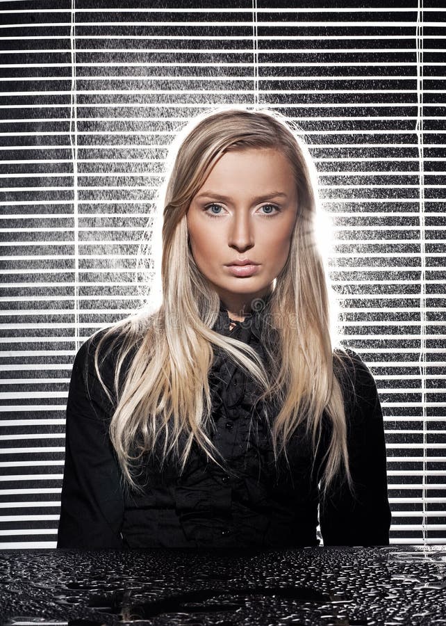 Portrait of a pretty girl stock image. Image of calm, glamour - 9347493