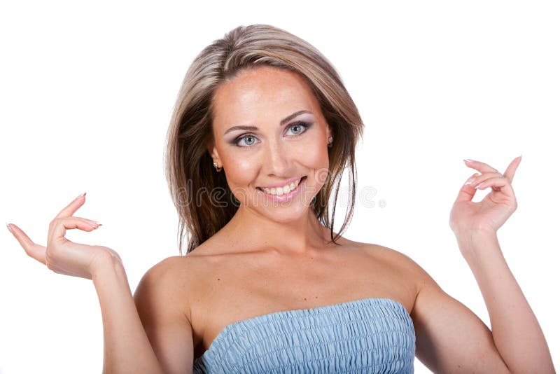 Portrait of a pretty model stock photo. Image of sensual - 15148304