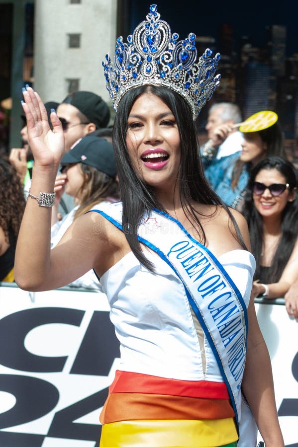 Portrait of Pride Parade Participant Editorial Photo - Image of ...