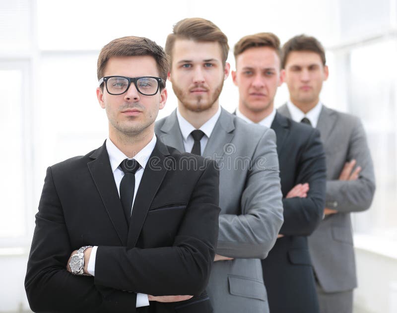 Portrait of a Professional Business Team Stock Photo - Image of ...