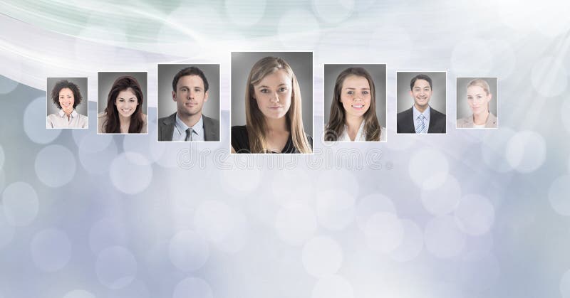 Portrait Profiles of Different People Stock Image - Image of animated ...