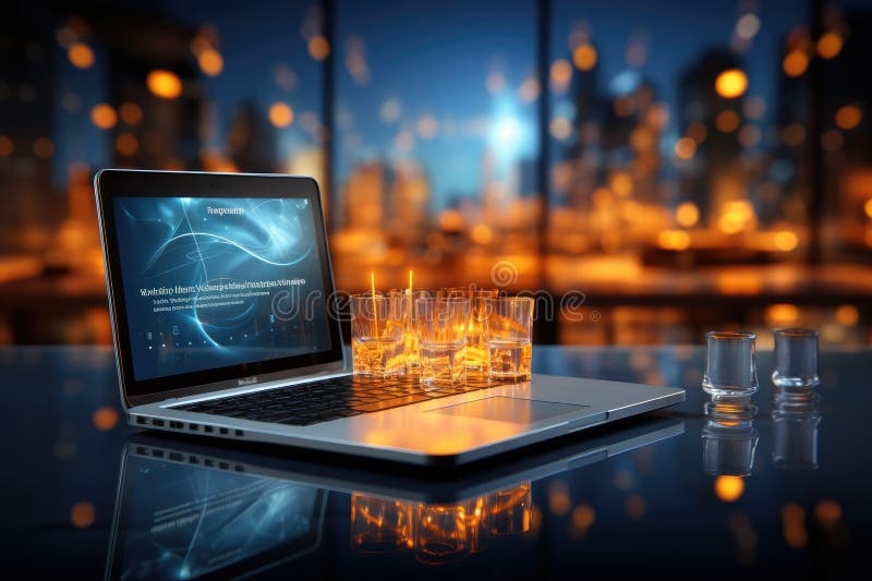 Portrait of a Programmer in the Modern Computer World Stock Photo ...