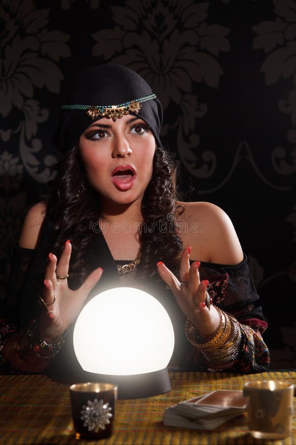 Portrait of a prophetess stock image. Image of beautiful - 49373669