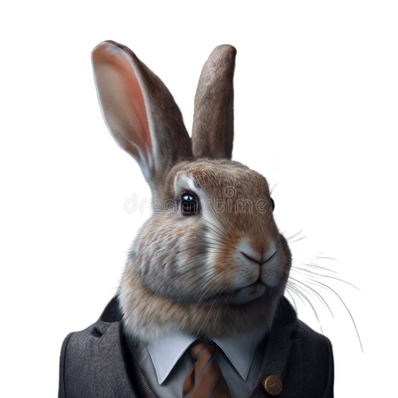 Rabbit Business Suit Stock Illustrations – 348 Rabbit Business Suit ...